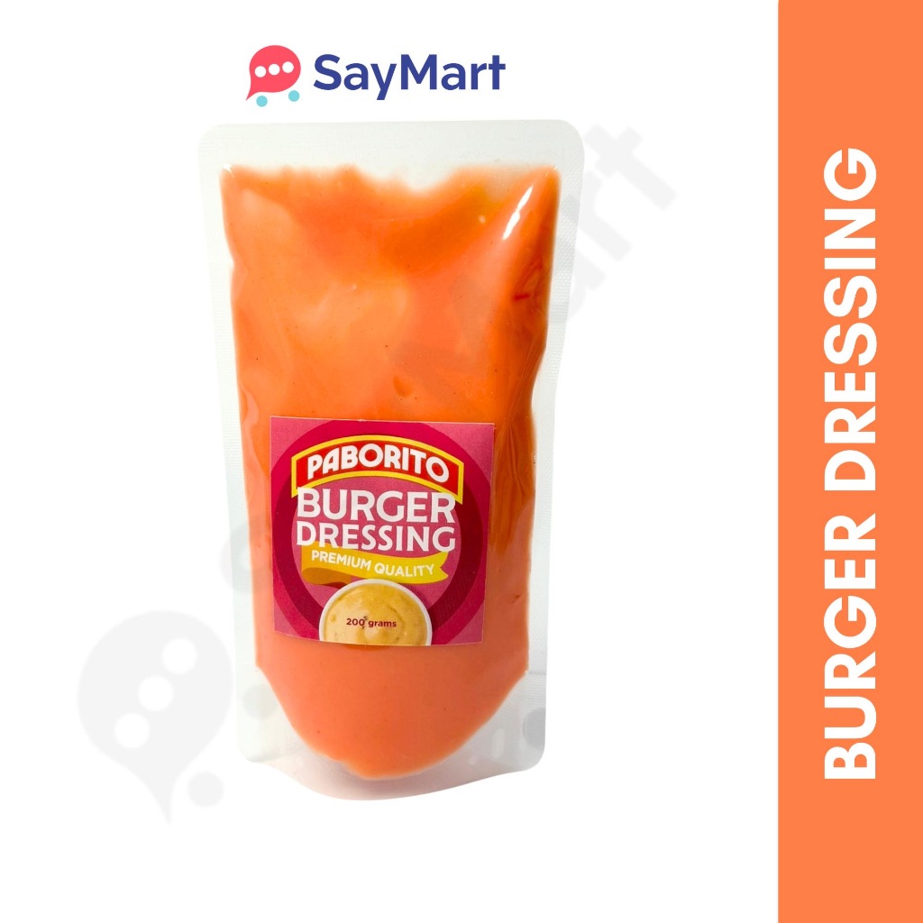 PABORITO BURGER DRESSING 200G | Shopee Philippines