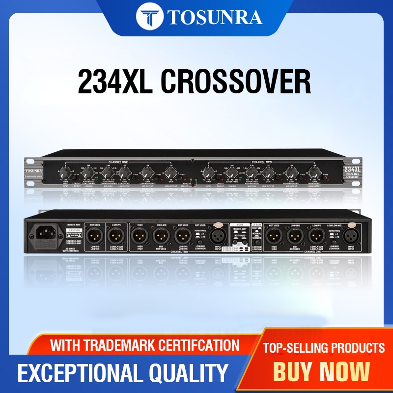 【TOSUNRA】234XL 223XS PE-23N Stereo 2 way/3 way/4 way/Crossover Audio Smartphone, 12 months ...