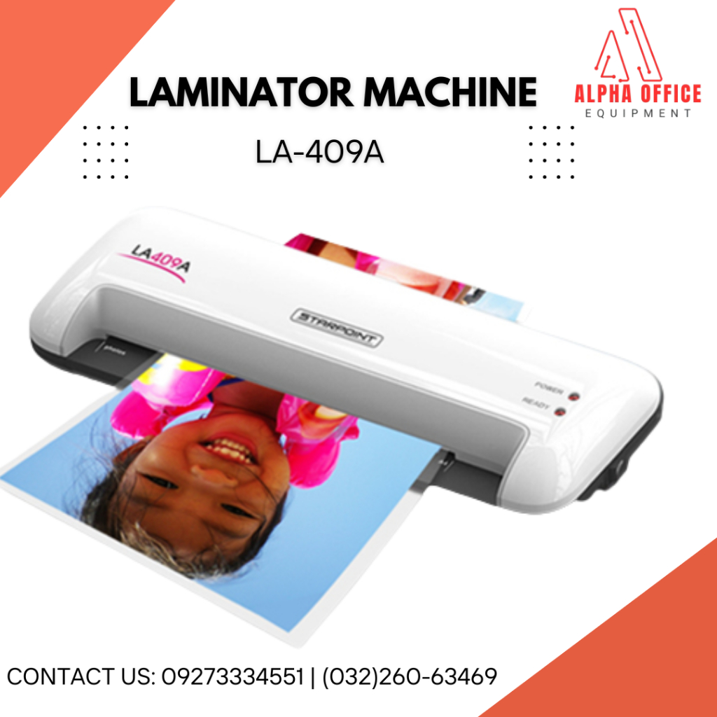 LA-409A Laminating Machine, Portable Laminator, Starpoint Laminator ...