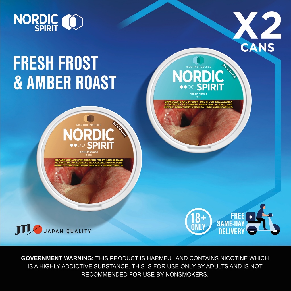 Nordic Spirit Fresh Frost & Amber Roast Nicotine Pouch | Shopee Philippines