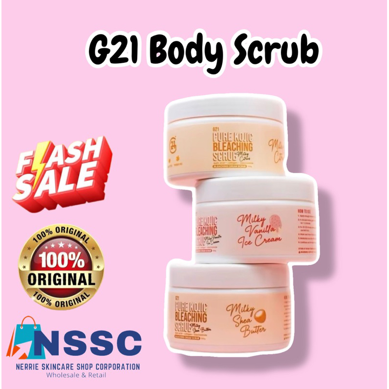 G21 All Variant Bleaching Scrub | Shopee Philippines