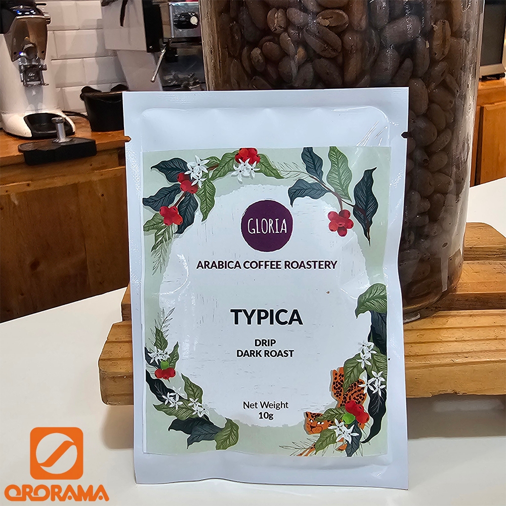 Gloria Arabica Coffee Roastery Typica Drip Dark Roast 10G | Shopee ...