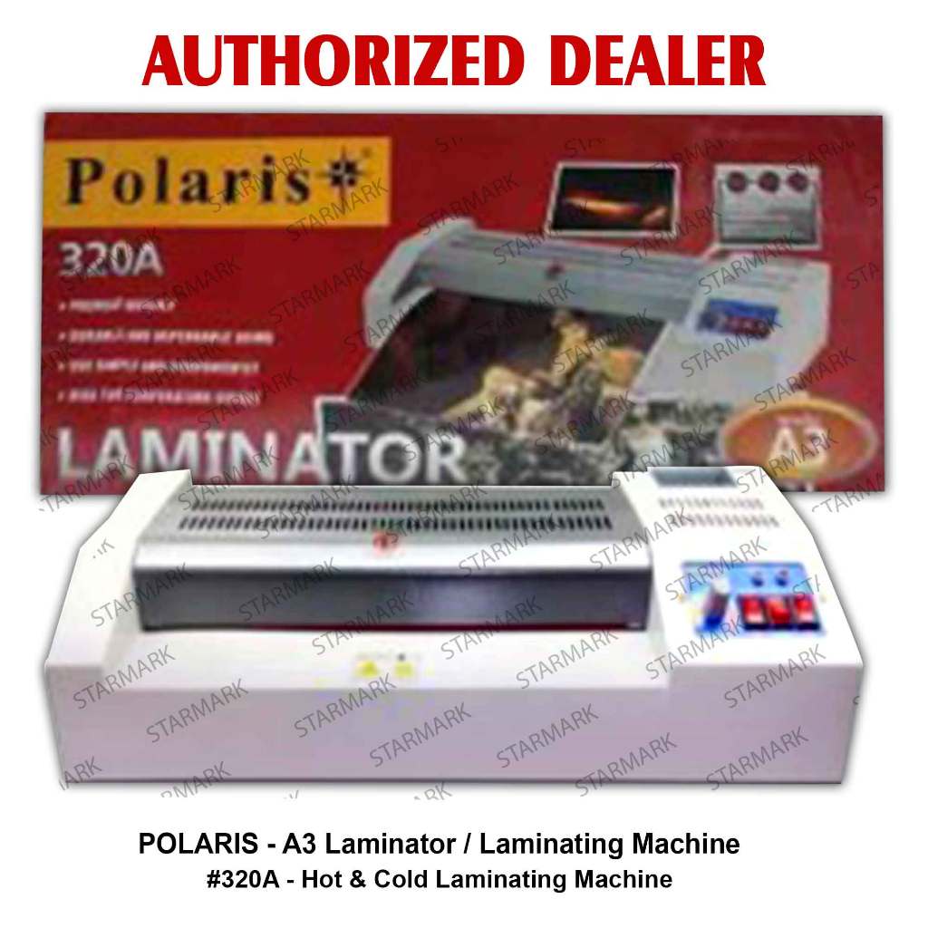POLARIS A3 Laminator Hot and Cold Laminating Machine - also for A4 and ...