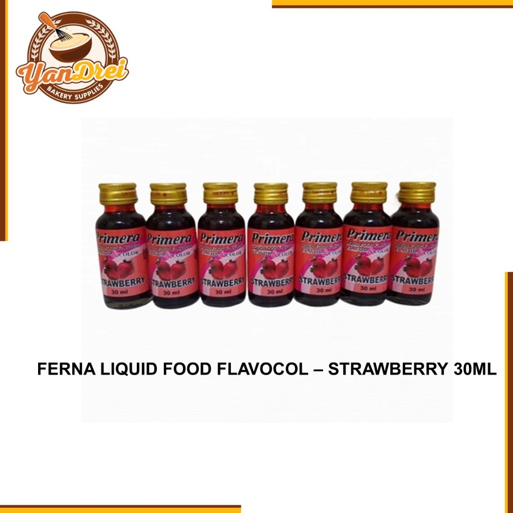 Ferna Primera Flavocol - 30ml Strawberry Flavor | Shopee Philippines
