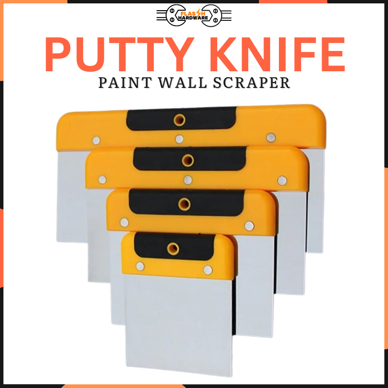 Spatula Putty Knife for Wall Scraper Bench Scraper 4,6,8,10 INCH ...