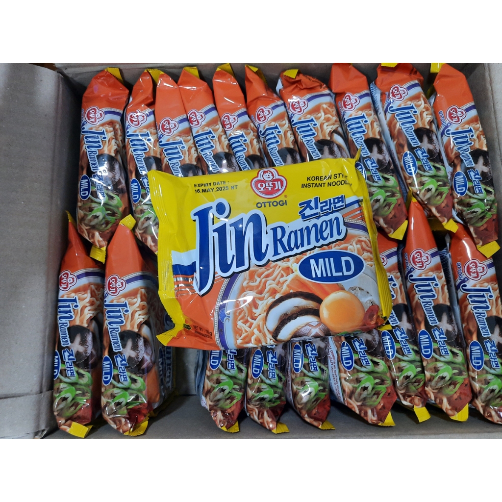 Promo price! Jin Ramen International Version 20 pcs in a box (Spicy ...