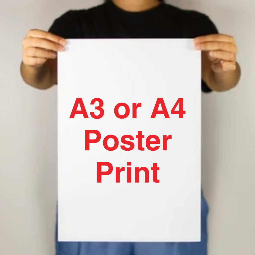 A3 POSTER PRINT , CUSTOMIZED A3 PHOTO PRINTOUT, A3 IMAGE 260gsm ...