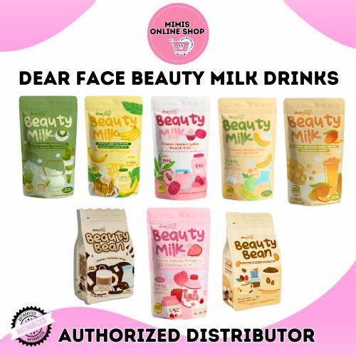 DEAR FACE Beauty Milk Collagen Drink FDA Approved 10 Sachets 180g ...