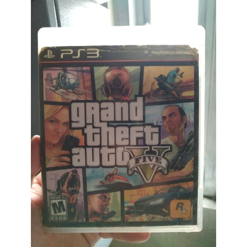 GTA V Grand Theft Auto V PS3 Game Used Preloved (Pls read Desc ...