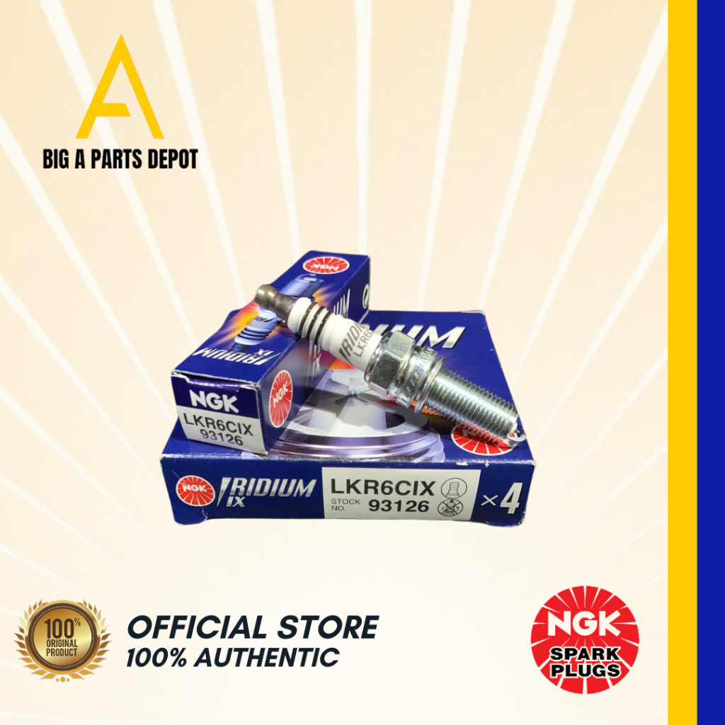 NGK Original LKR6CIX, LFR6AIXP Iridium IX Spark Plug for Toyota Wigo ...
