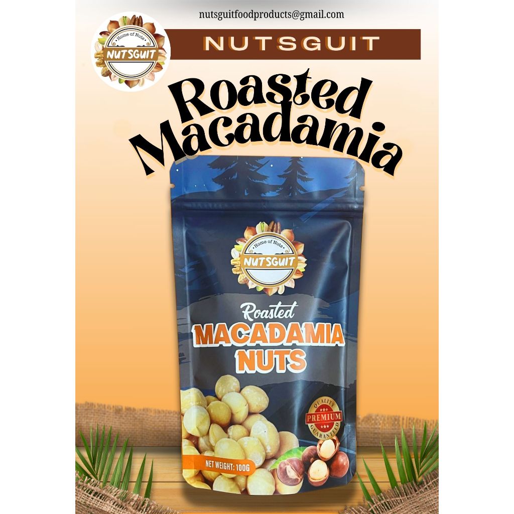 Roasted Macadamia Nuts 100g | Shopee Philippines