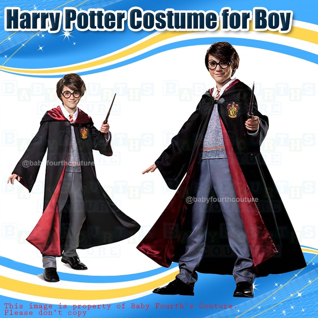 COD Book Character Har ry Pot ter Wizard Costume for Kids V5 | Shopee ...