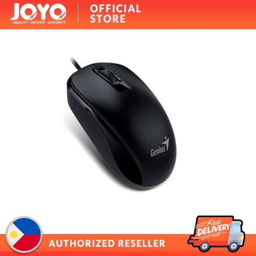 GENIUS DX-110 1000 DPI OPTICAL MOUSE PS2 (BLACK) | Shopee Philippines