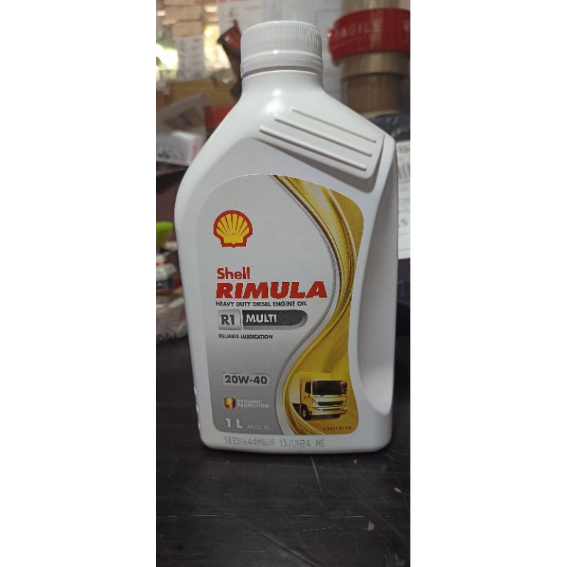 SHELL RIMULA R1 MULTI 20W-40 1LITER | Shopee Philippines