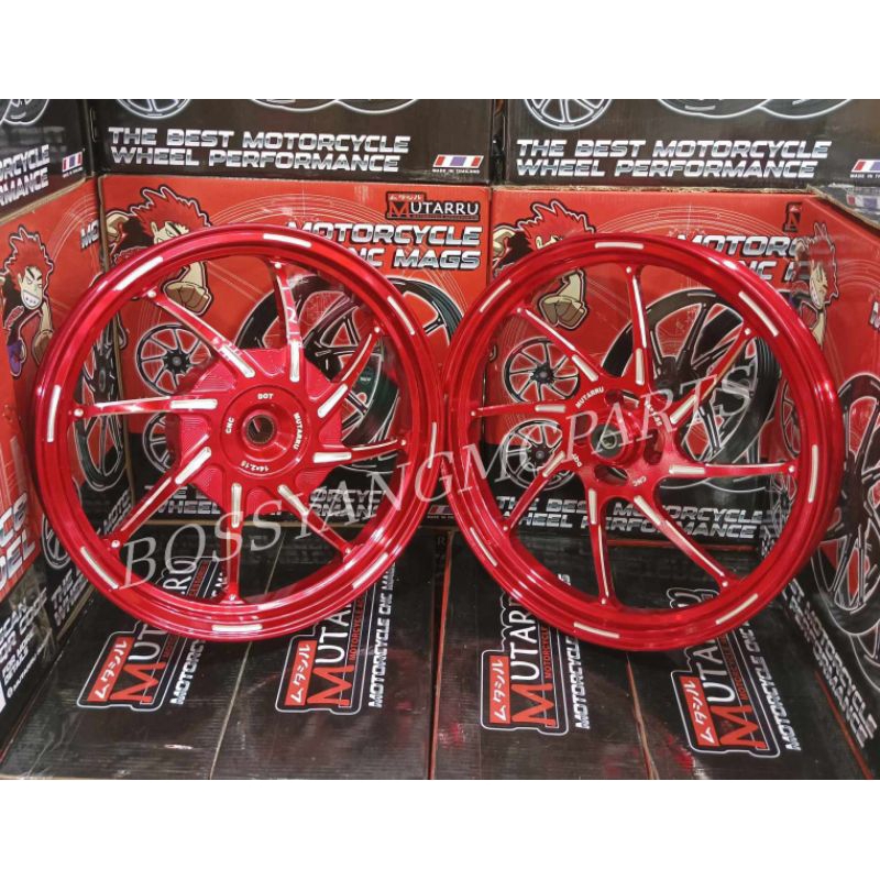 MUTARRU MAGS CNC 8SPOKES FOR BEATFI | Shopee Philippines