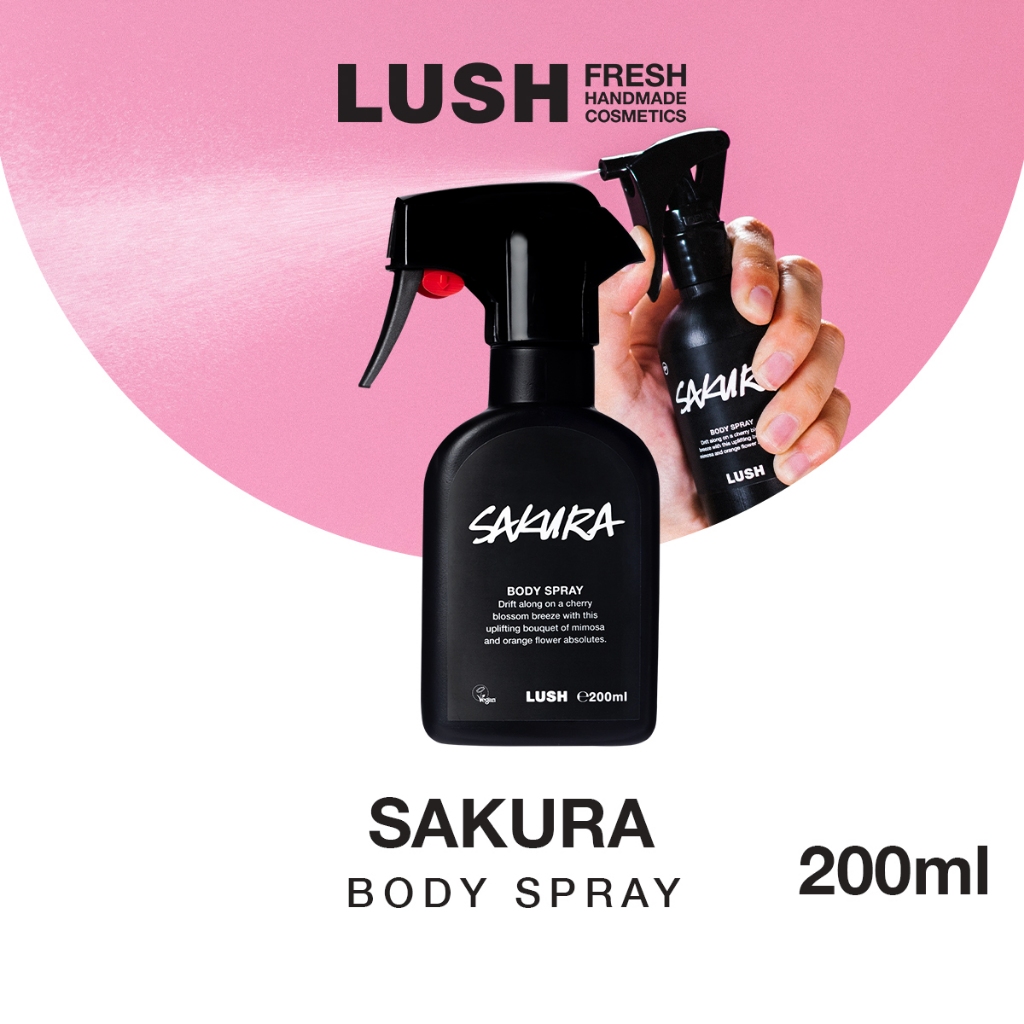 LUSH Sakura Body Spray 200ml (Floral) (Sweet) | Shopee Philippines