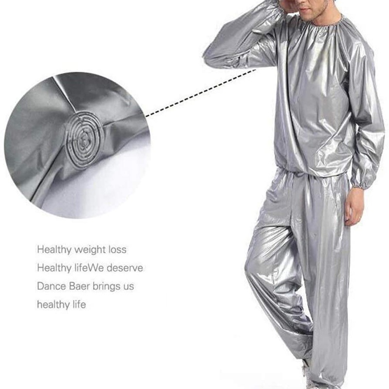 LUCKIN MART Body Weight Loss Sweat Sauna Gym Clothing | Shopee Philippines