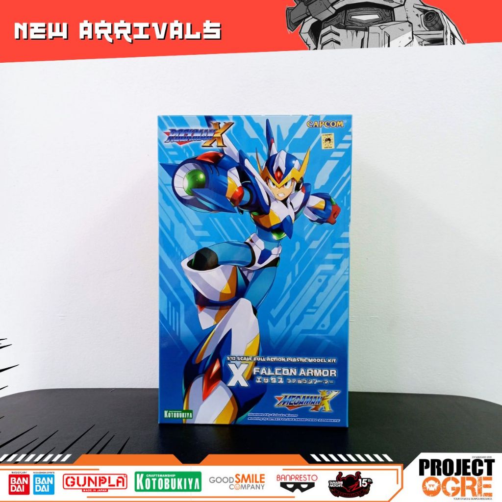 1/12 Mega Man X Falcon Armor Model Kit | Shopee Philippines