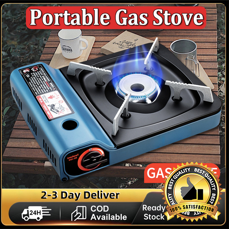 Portable Butane Gas Stove Outdoor Camping stove single Cassette Safe ...