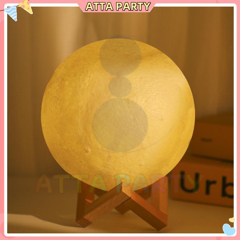 atta LED Moon Light Lamp Lunar Light Lamp Study Lamp Bedroom Led Bed ...