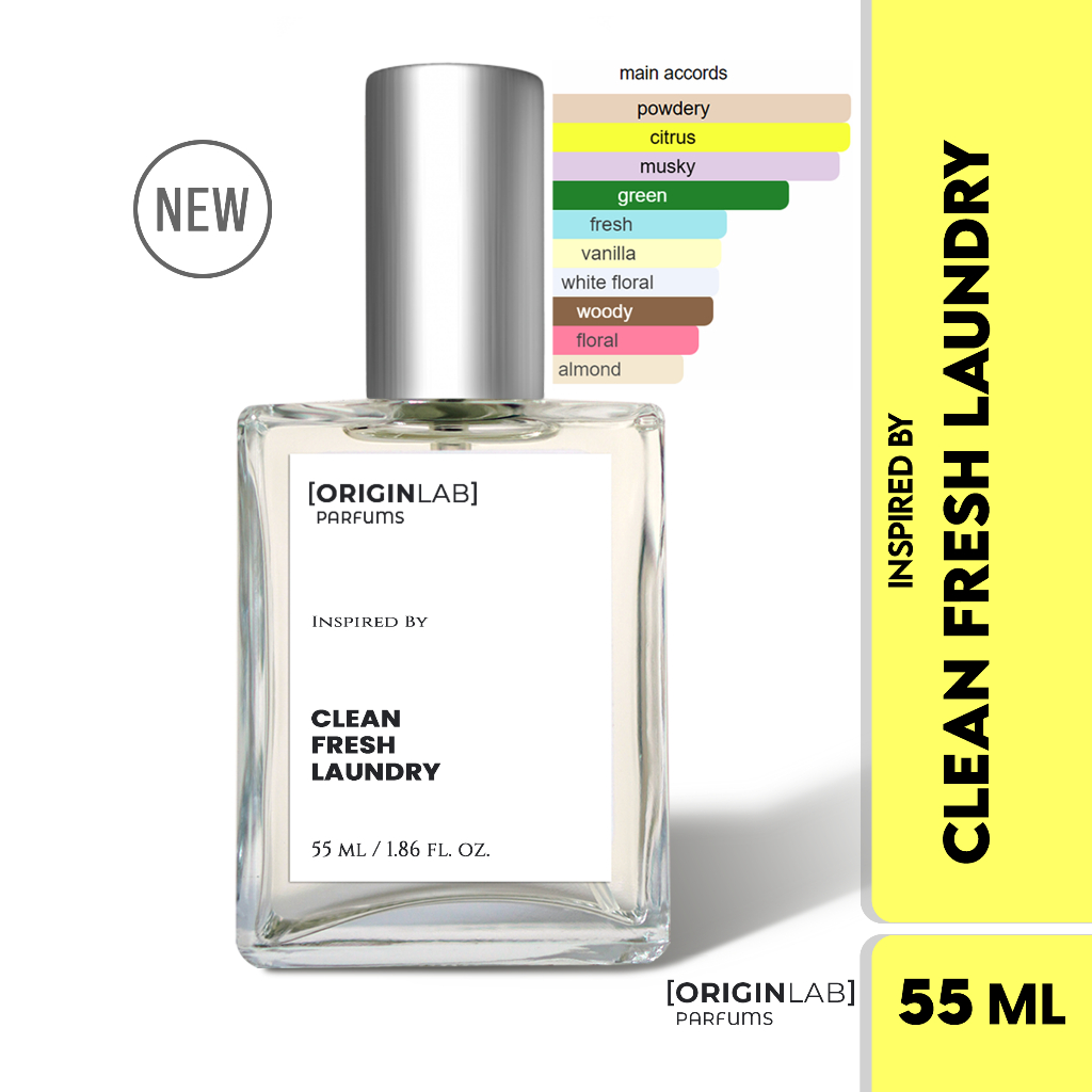 [OriginLab] - CLEAN FRESH LAUNDRY Inspired Perfume for Women 30% Oil ...