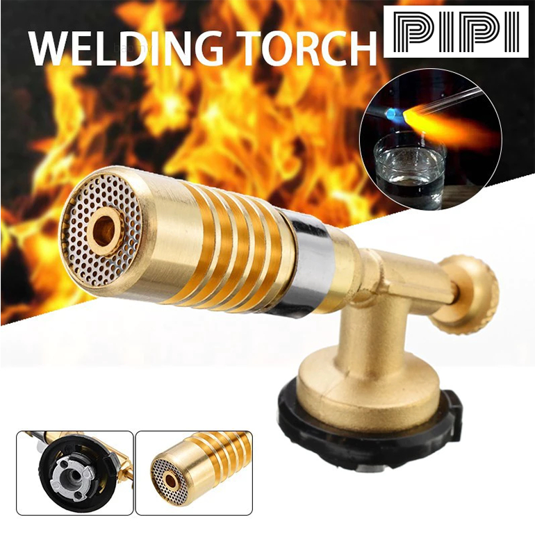 Portable Gas Torch Butane Gas Welding Torch Cooking Blow Torch Copper ...