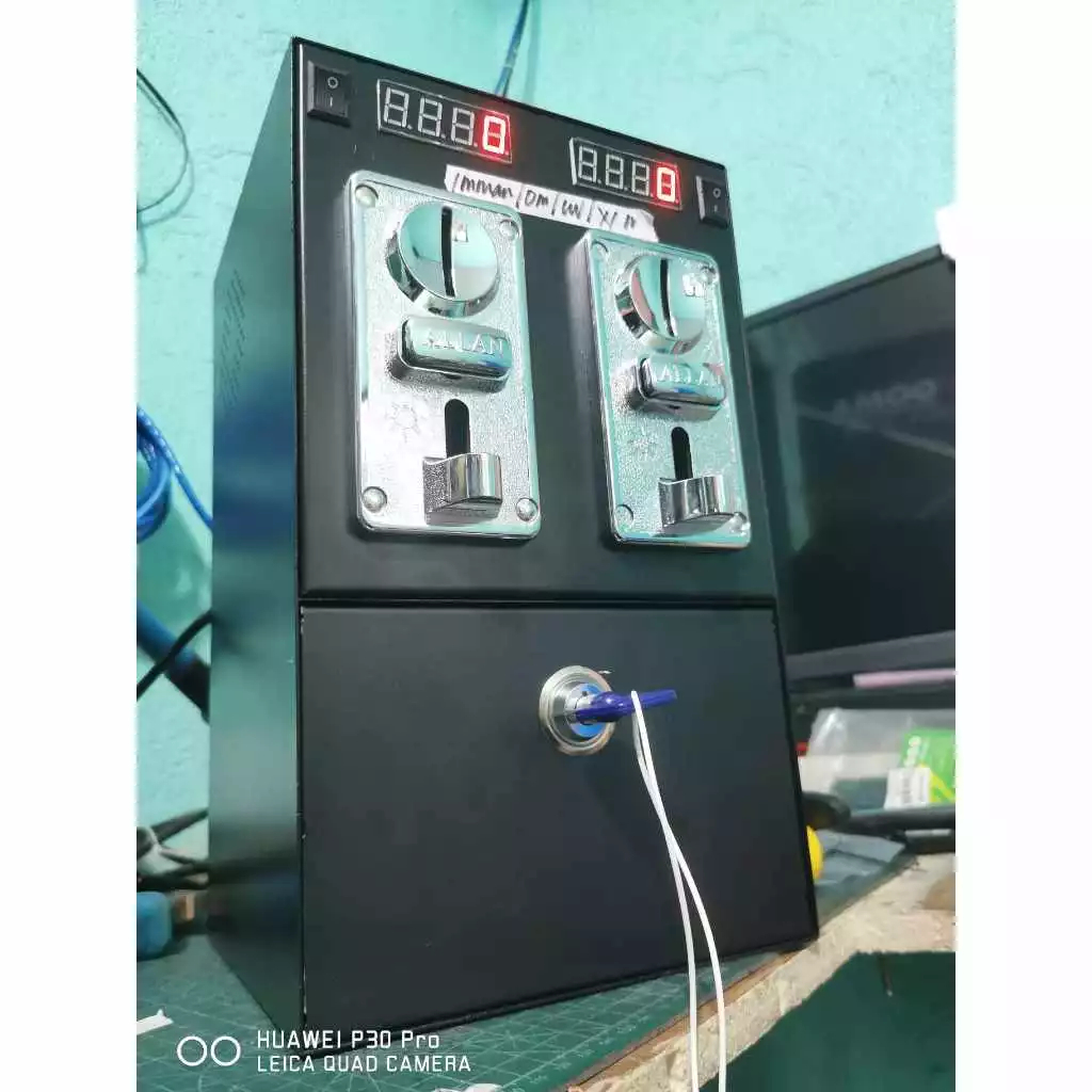 DUAL METAL BOX FOR PISONET (PISO, LIMA, UNIVERSAL) | Shopee Philippines