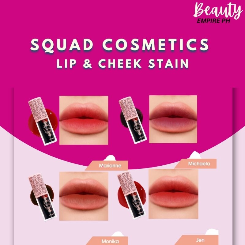 Squad Cosmetics Lip Tint | Shopee Philippines