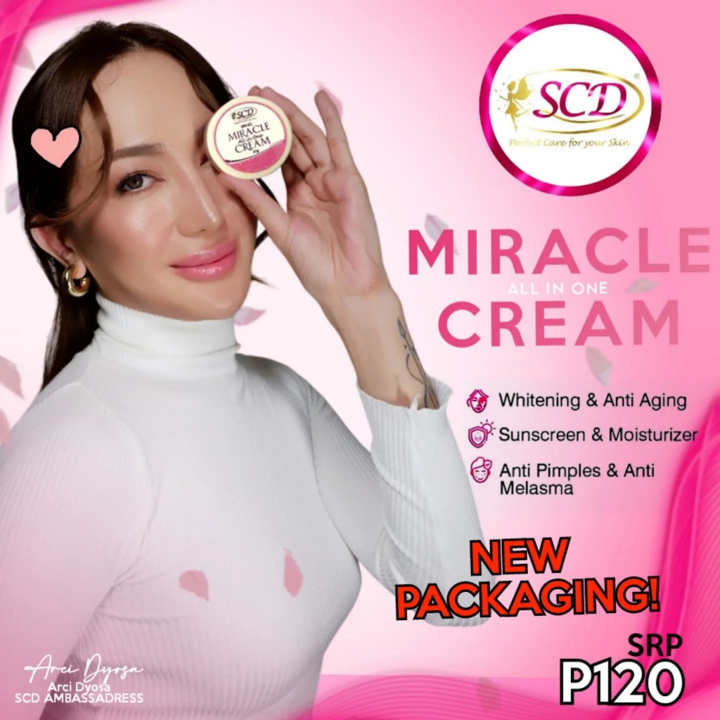 SCD Miracle All in One Cream SPF45 Skin Repair 10g. | Shopee Philippines