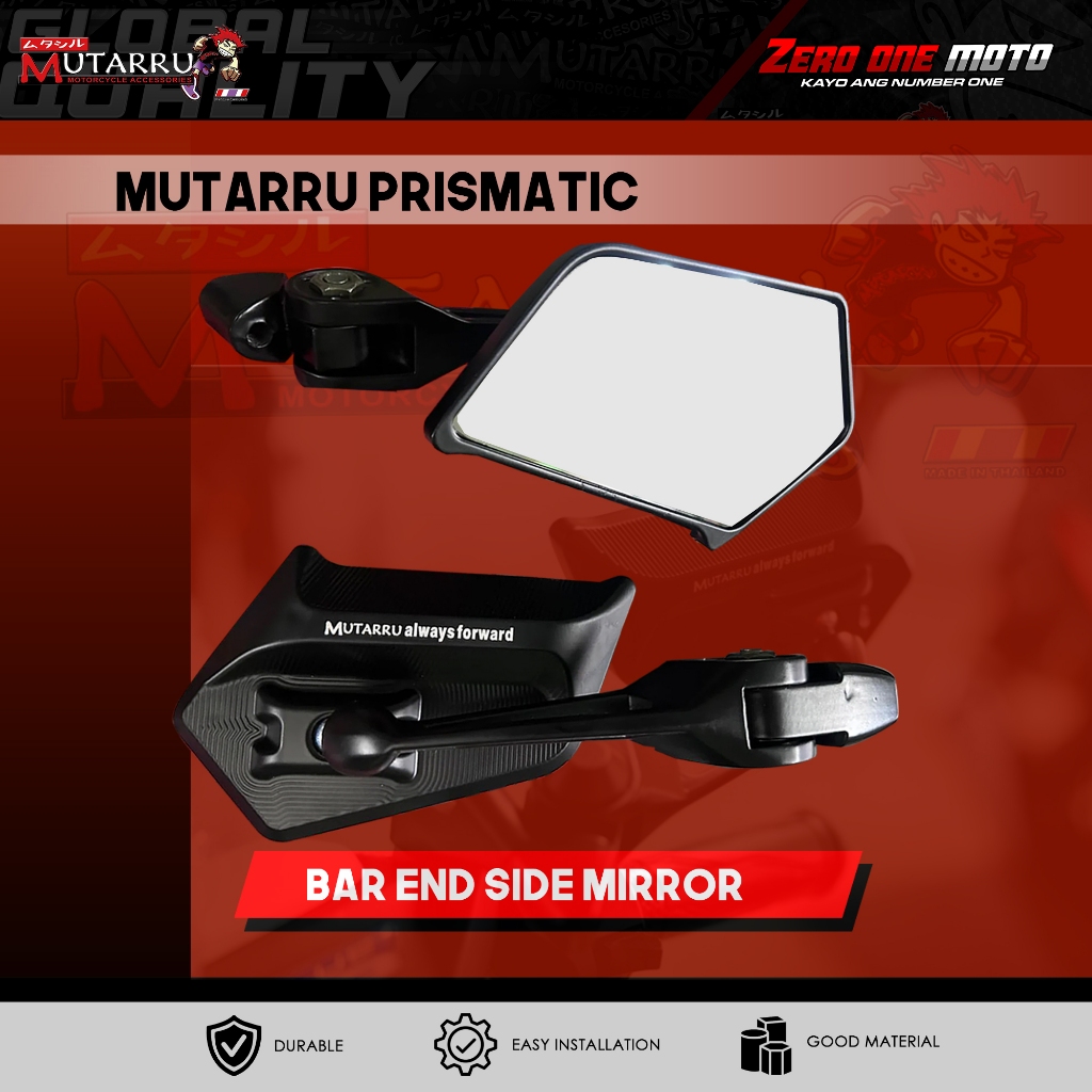 Z1 MOTO Mutarru Prismatic Side Mirror Alloy Material (COD) | Shopee ...