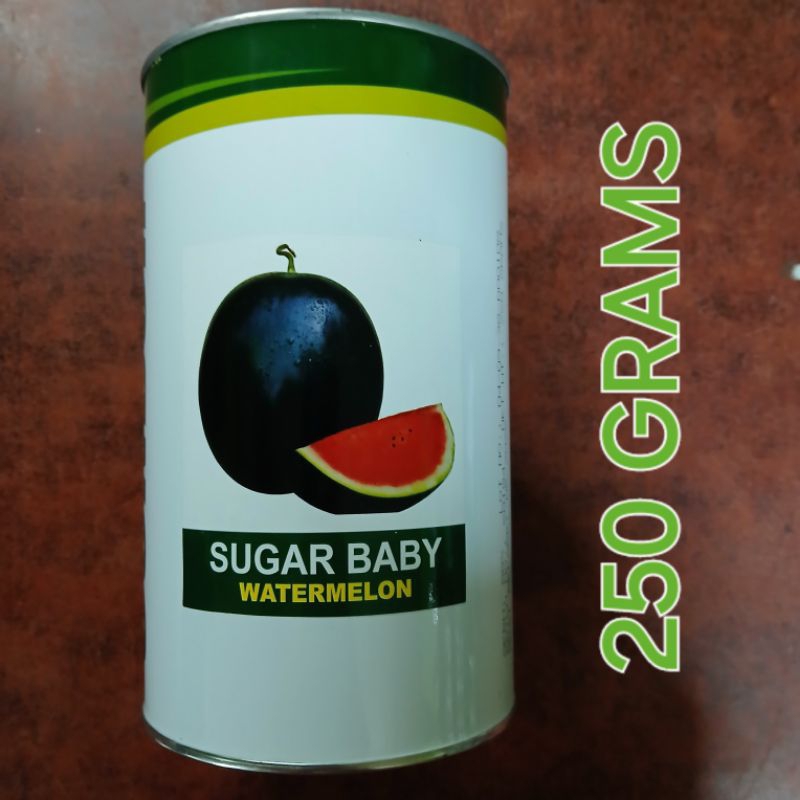 SUGAR BABY (250 GRAMS) WATERMELON SEEDS / PAKWAN SEEDS FOR PLANTING BY ...