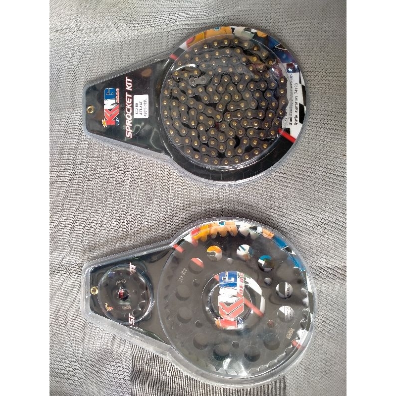 Chain set Sniper 150 42t/43t black | Shopee Philippines