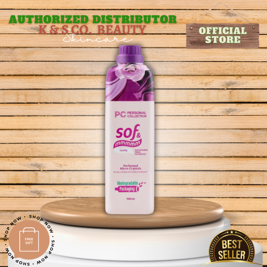 Sof & mmmmm Eternity Concentrated Fabric Conditioner 1000ml Personal ...
