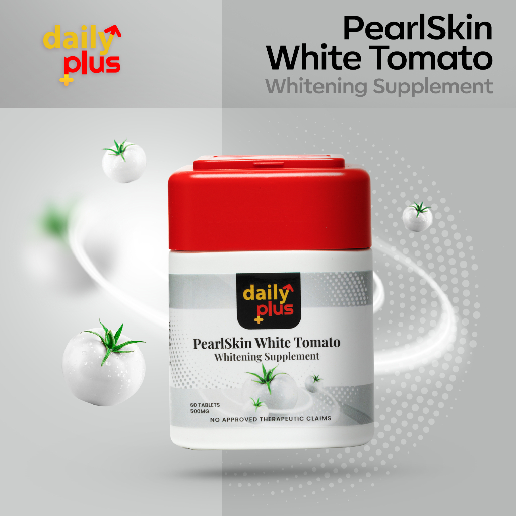 Daily Plus SUPPLEMENT (PearlSkin White Tomato, Collagen with Vitamin C ...