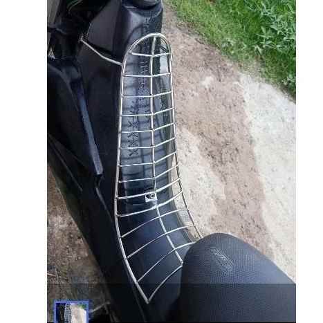 Stainless Step Grill (Center Carrier) XRM 110/125, RS 125 Carb/F.I ...