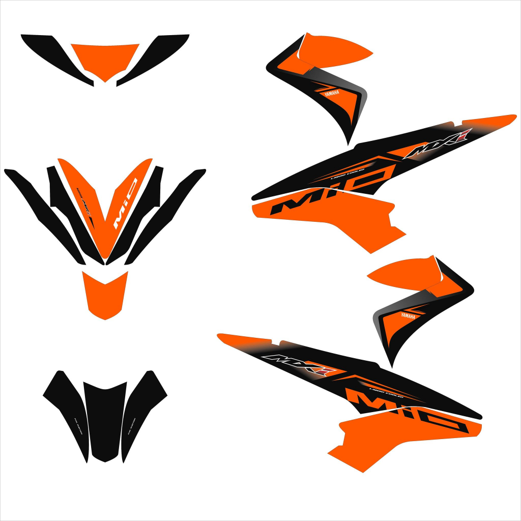 Yamaha Mio MXi 125 Graphics kit Sticker Decal | Shopee Philippines