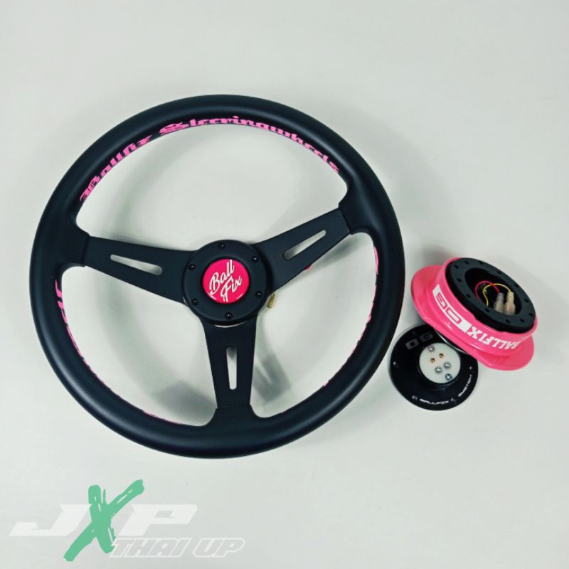 Ballfix Be Yourself 13 inch Steering Wheel Elevo Thailand | Shopee ...