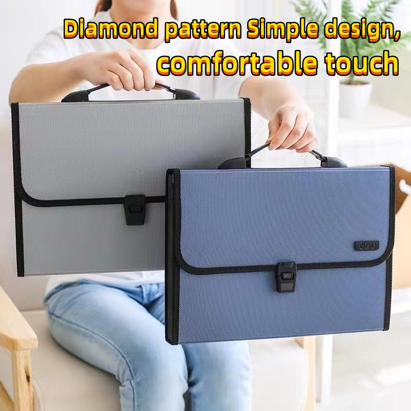 A4 Expanding File Folder Bag 13 Pockets Envelope Document Storage Holde ...