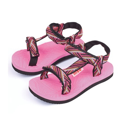 Mse Girls toddlers slippers sandals adjustable strap twinkle kids ...