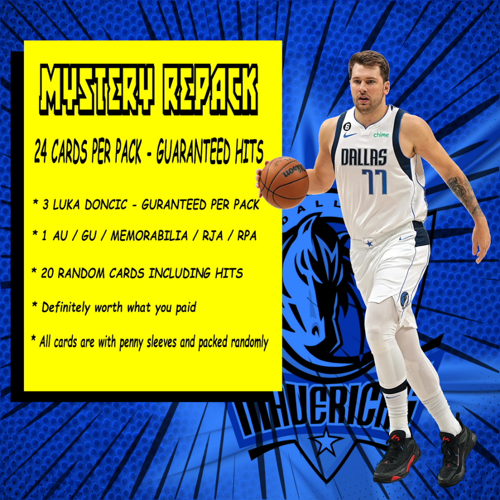 NBA Cards | Mystery Repack with 3 Luka Doncic | Shopee Philippines