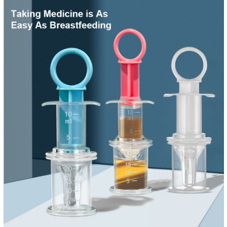 Needle Feeder Nipple Baby Medicine Dispenser Needle Feeder Syringe ...