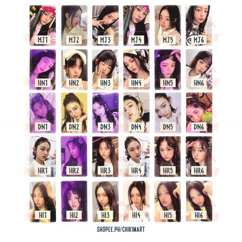 Newjeans Get Up Weverse Ver Official Album Photocard | Shopee Philippines
