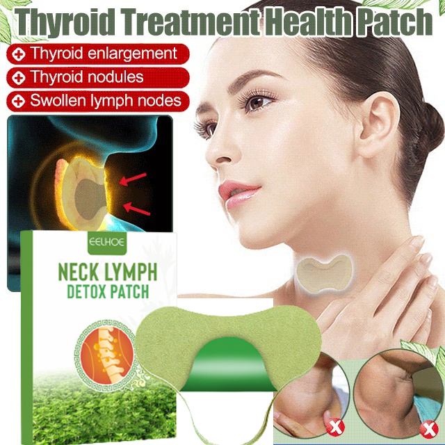 Herbal Thyroid Health Patch Treatment Nodule Thyromegaly Neck Thick Hypothyroidism | Shopee ...