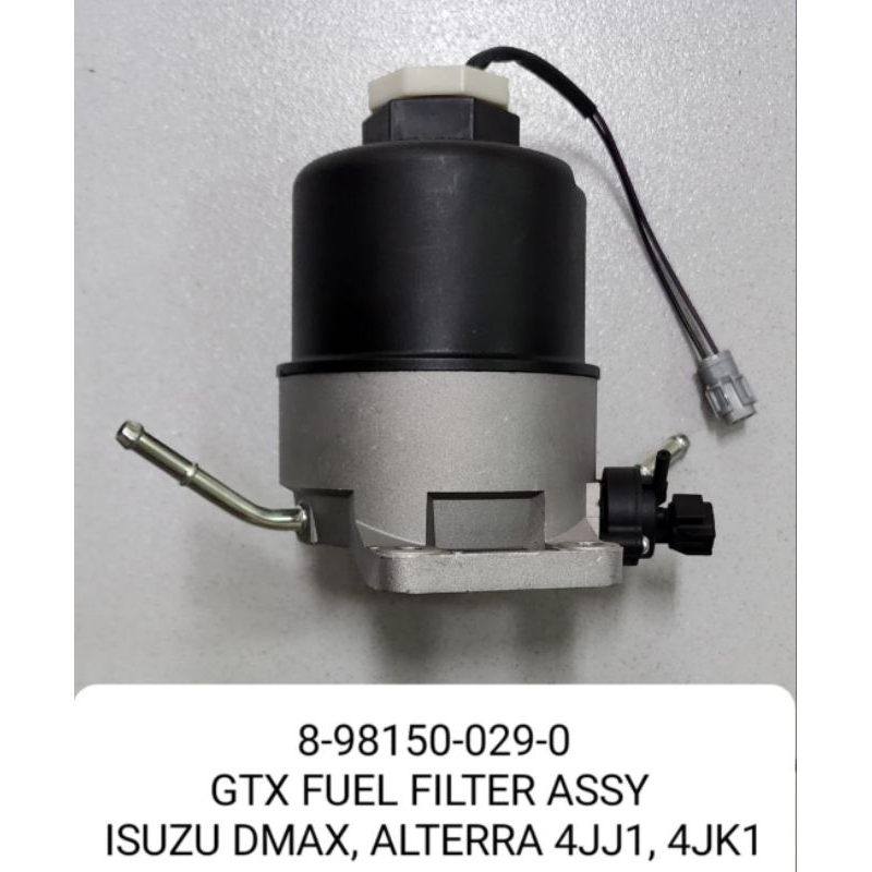 Fuel Filter Assembly Isuzu DMAX, Alterra 4JJ1, 4JK1 | Shopee Philippines