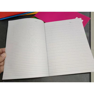 10PCS 80lvs Composition Notebook WRITING NOTEBOOK(BLUE AND RED LINE ...