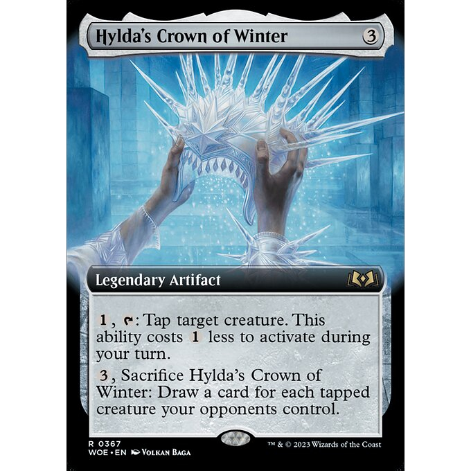 Hylda's Crown of Winter Rare Wilds of Eldraine Magic the Gathering TCG ...