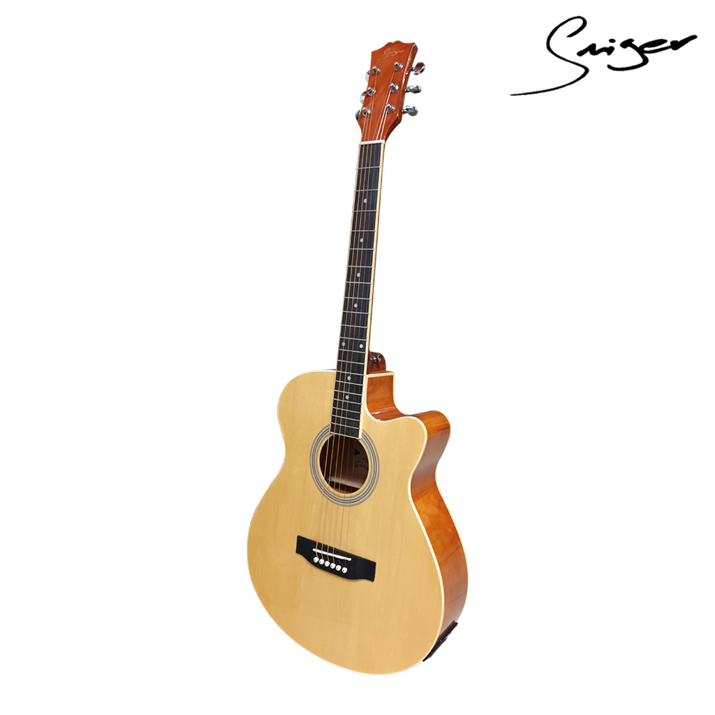 Smiger GA-H10-N Acoustic Guitar with EQ | Shopee Philippines