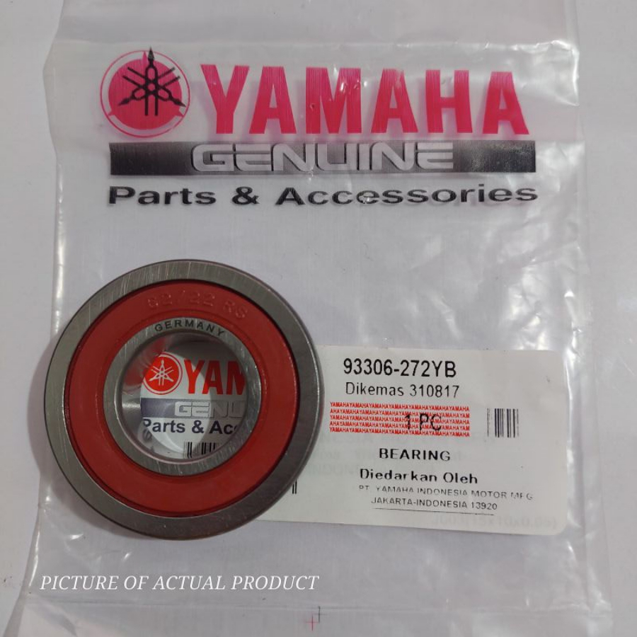 [ZZM] Yamaha Genuine REAR AXLE DRIVE BEARING 62/22 93306-272YB for Mio ...