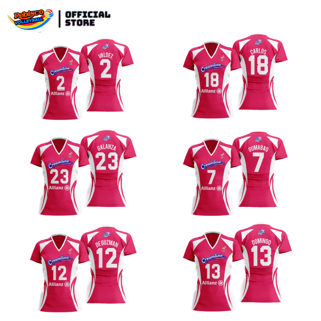 Creamline Cool Smashers 2023 PVL First All Filipino Conference Jersey | Shopee Philippines