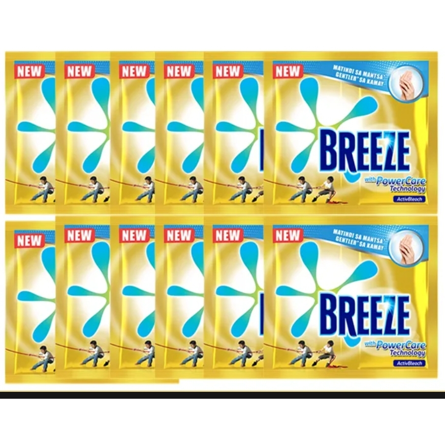 Breeze Powder with Power Care Technology ActivBleach (70g x 12sachet ...